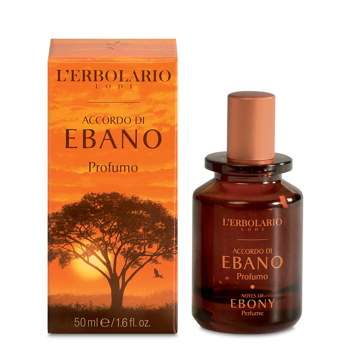 Notes of Ebony Perfume (50 ml) | L'ERBOLARIO AUSTRALIA