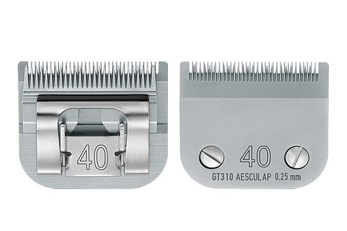 #40 0.25mm Clip On BladeAesculap Clippers | Clipper Sales, PartsClip It All