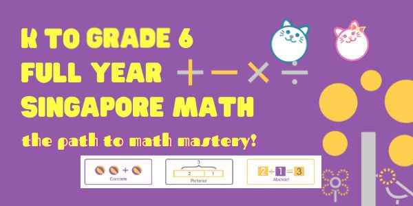 Full Year Singapore Math Twice Weekly