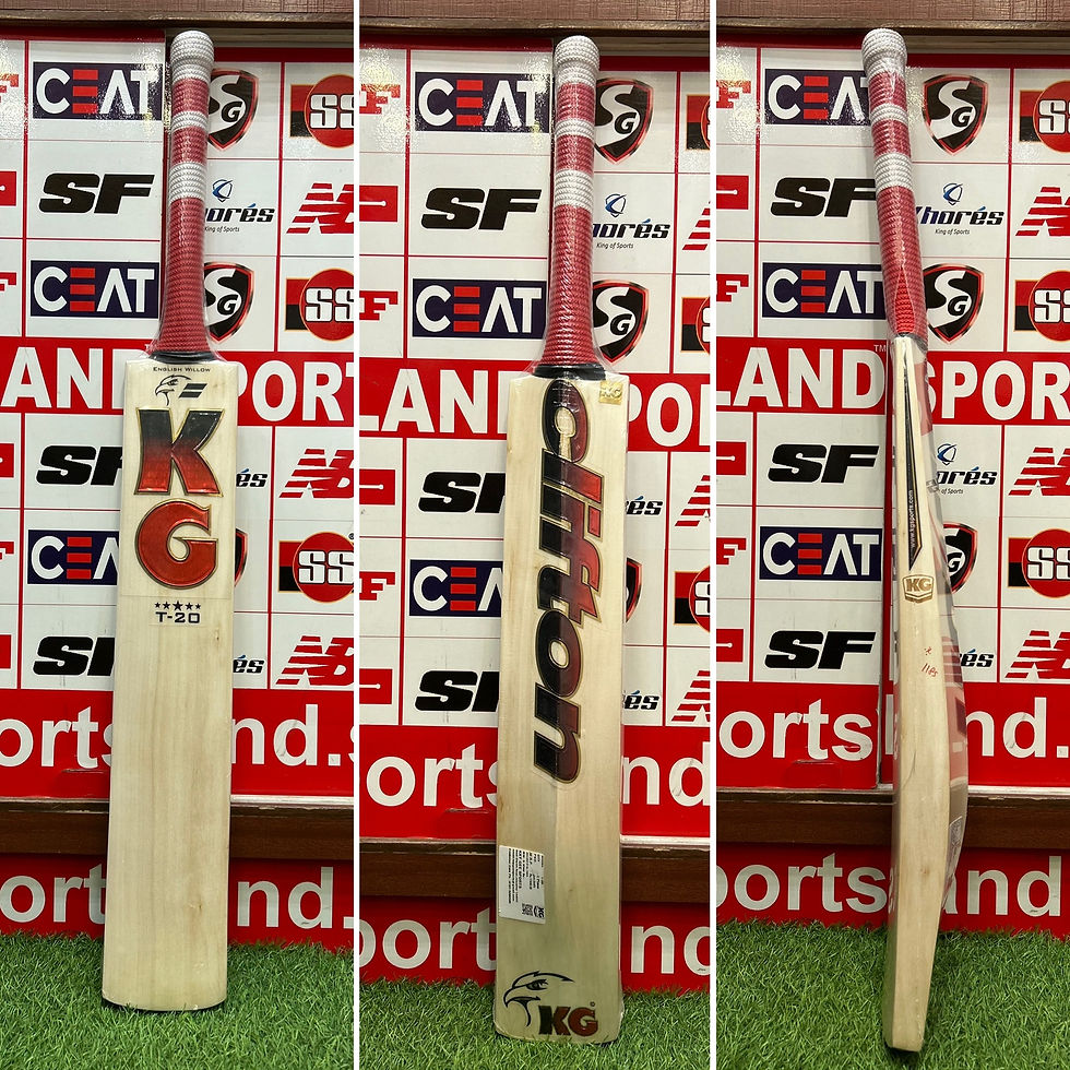 KG T20 ENGLISH WILLOW CRICKET BAT | SPORTS LAND