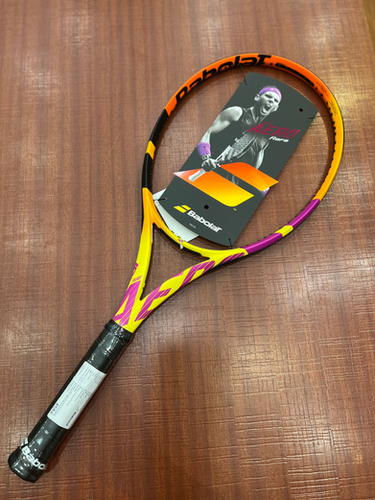 Babolat pure aero Rafa tennis racket ( with strings ) | SPORTS LAND