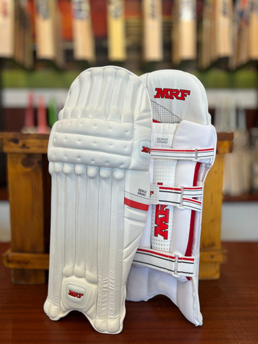 MRF Genius Grand Cricket Batting Pads | SPORTS LAND