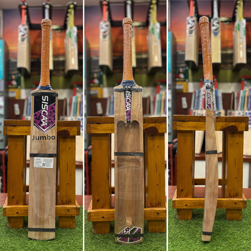 SISCAA JUMBO KASHMIR WILLOW CRICKET BAT FOR GULLY CRICKET | SPORTS LAND
