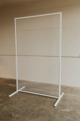 White Grid Screen | Stockroom Picks
