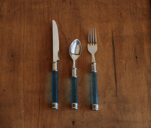 Blue Flatware | Stockroom Picks