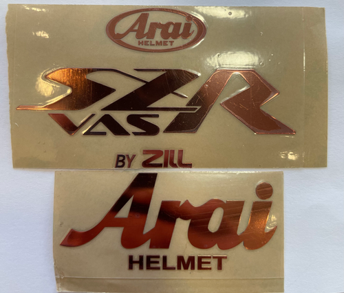 Sticker Arai SZR-VAS Or Rose Metal | zill