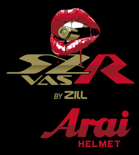 Sticker Arai Kiss SZR-VAS | zill