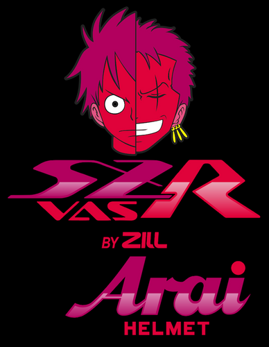 Sticker Arai PNL One Piece SZR-VAS | zill