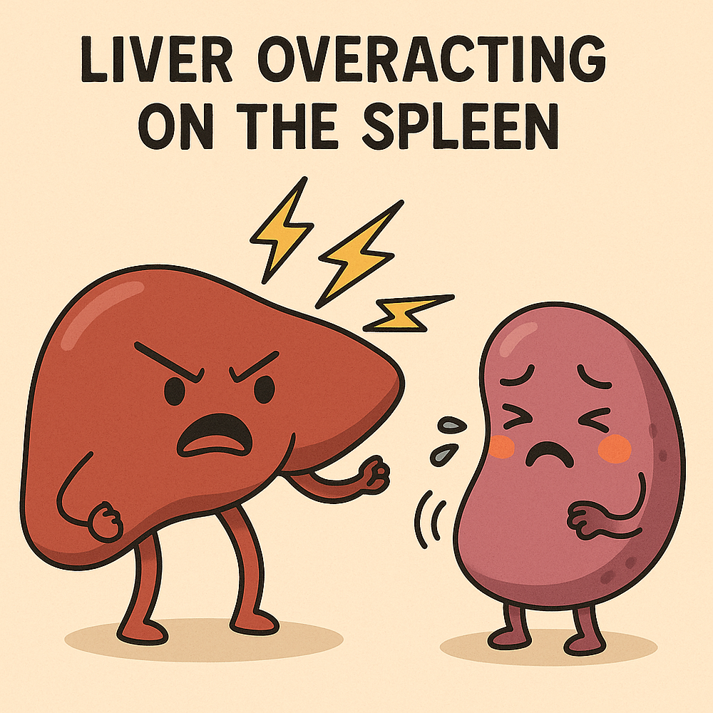 TCM Pattern Diagnosis: Liver "Overacting" on the Spleen (aka IBS)