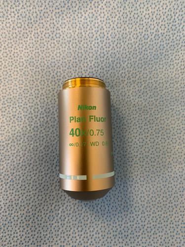 Nikon Plan Fluor 40x/0.75 Phase Objective | Global Scientific