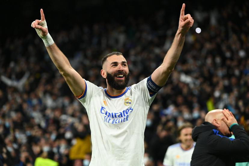 6 à 5 ! Le Real en finale de la C1 2022. C'est la saison de Karim Benzema