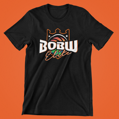 BOBW ELITE T-SHIRT- FULL COLOR (BLACK) | BOBW Basketball