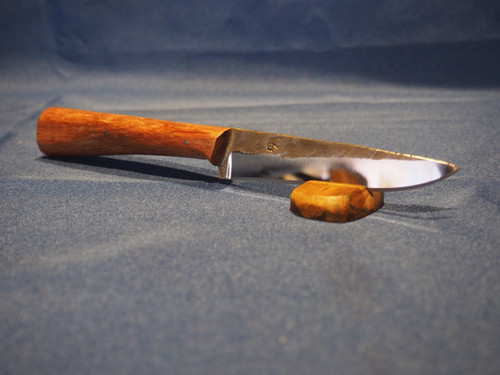 Couteau fixe en bubinga | parrour forge
