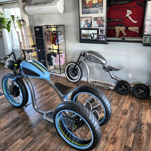 # Chevy Jrat custom trike | Jrat Customs E Bikes