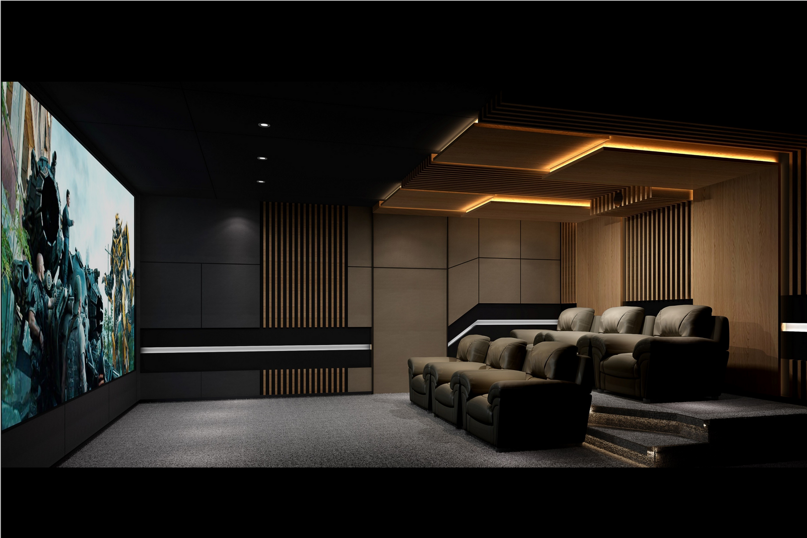 BG Smart Dubai - Sony Home Cinema Installation | Custom Home Theater ...