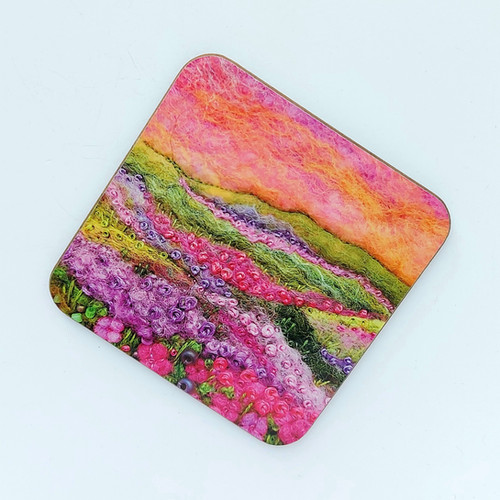 Heather Sunset Coaster | t-dance-web-site