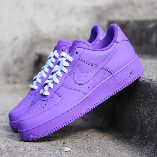 Nike Air Force 1 Low Purple Custom | Sneaker Essentials