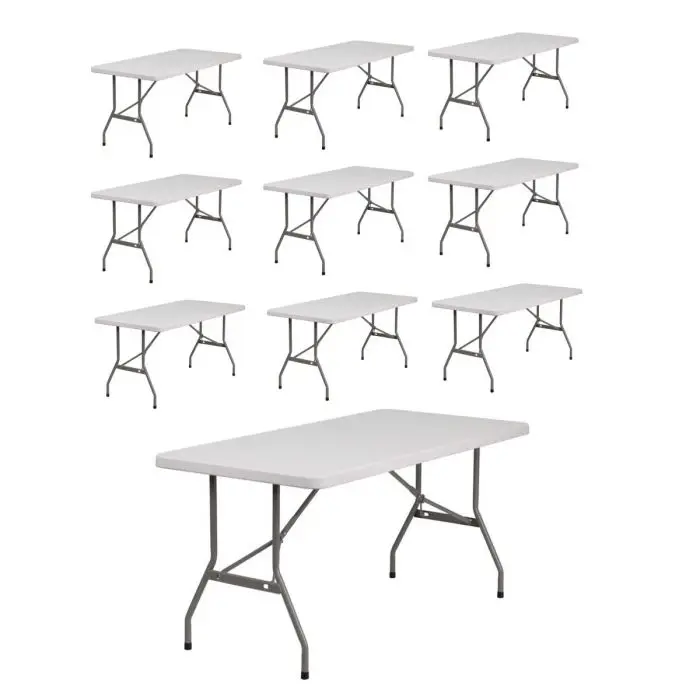 6'x30" Banquet Plastic Folding Tables | My Site