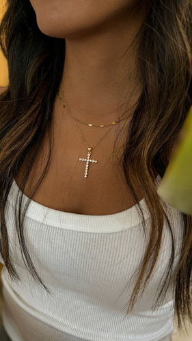 The Fearless cross necklace | Raising Surfers