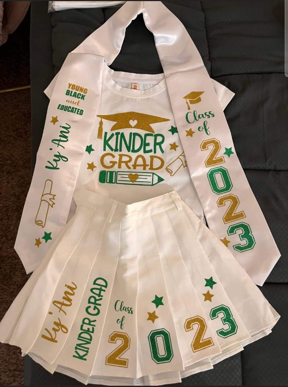 45 inch unisex Preschool Kindergarten Graduation Stole for kids ...