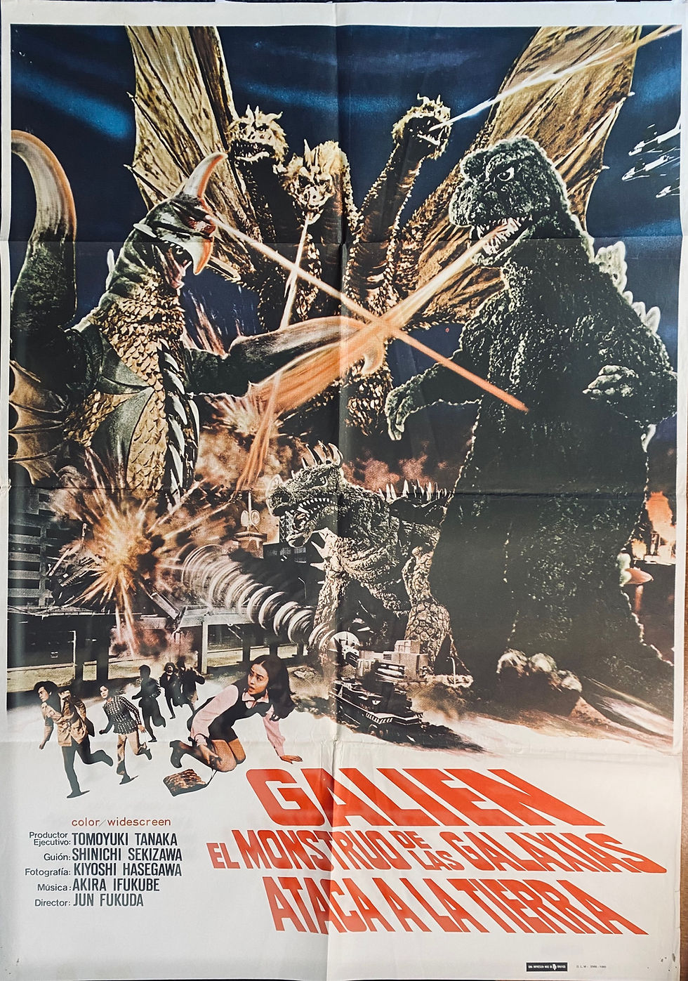 Godzilla vs. Gigan, Spain. | poster-mania.com