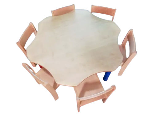 6 Person Clover Table (TA5) | School Furniture