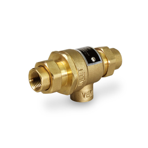 1/2" Dual Check Backflow Preventer with Atmospheric Vent | Neptune Plumbing