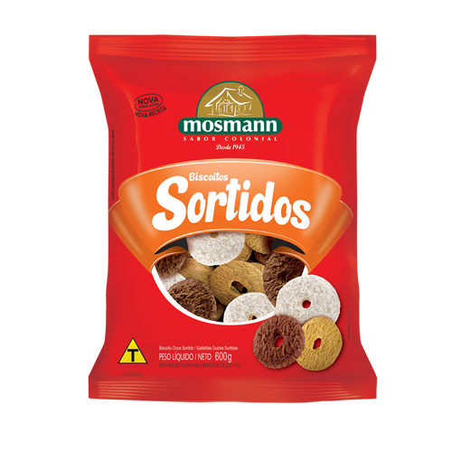 Biscoitos Sortidos 600g | Loja Mosmann