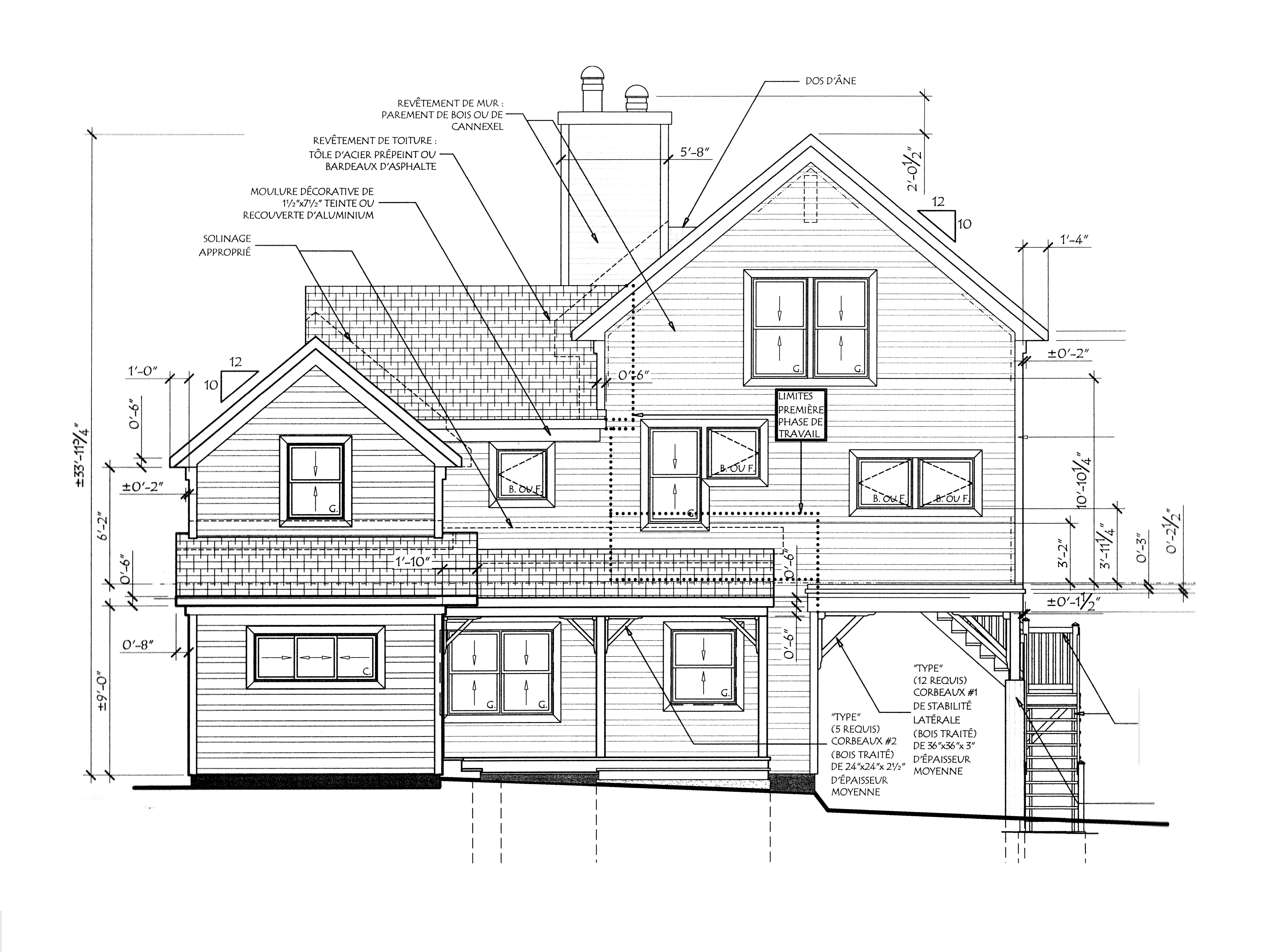 MODÈLES, DESSINS TECHNIQUES, EXEMPLES, RENÉ BRODEUR, TECHNICIEN EN AR