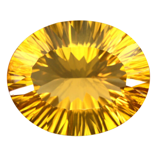 27 CT YELLOW CITRINE GEMSTONE | KAUFMAN & KAUFMAN