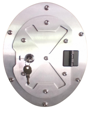 HMMWV LOCKING FUEL DOOR STYLE#2 | KAUFMAN & KAUFMAN