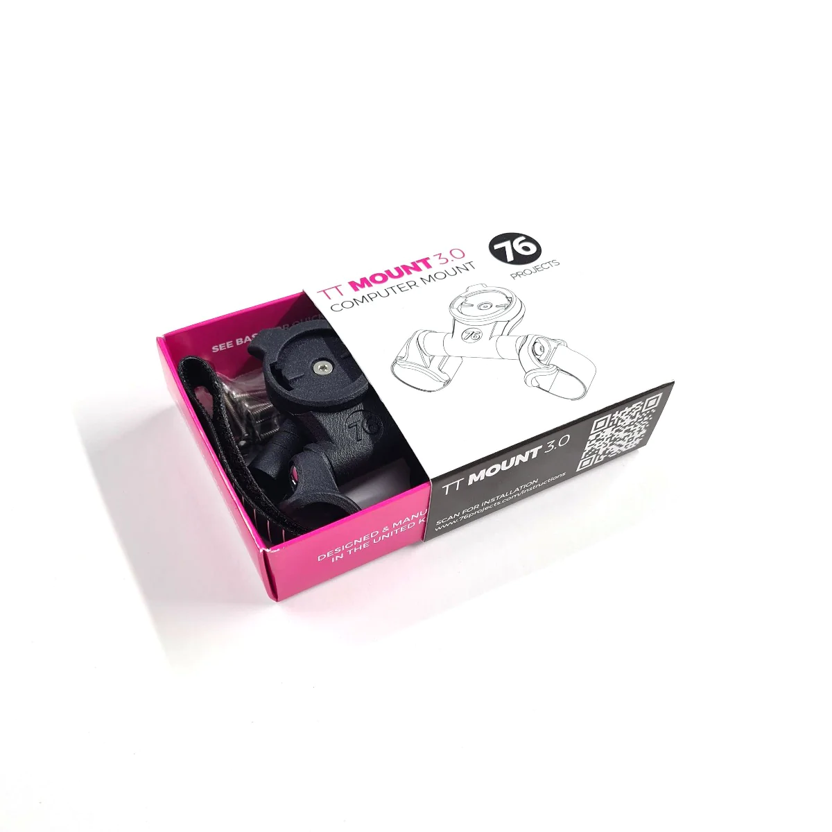 76 Project TT Mount 3.0- Modular - Computer Mount for Garmin & Wahoo ...