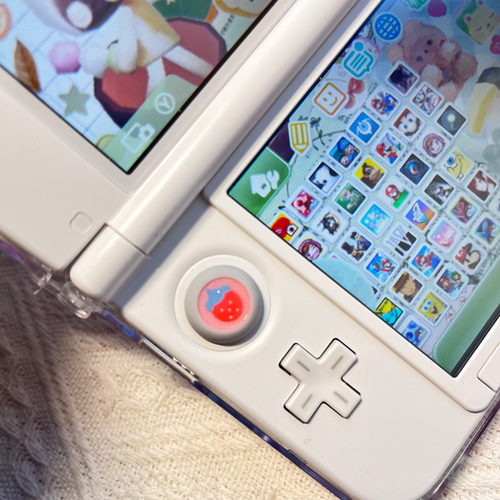 Kawaii 3ds 2ds nds circle pad collections | strawberry/flower/bunny ...