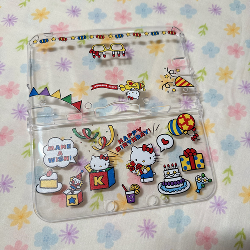 Cute hello kitty 3ds 2ds nds case | Kawaiifanfans