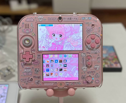 Kawaii pattern’s 3ds 2ds nds circle pad | Kawaiifanfans
