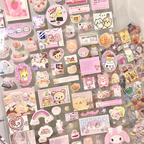 Kawaii 40 pics sticker sheet collection A | Kawaiifanfans