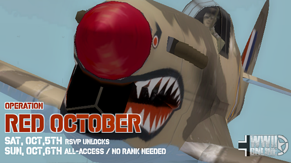 11 rsvpS NEEDED TO UNLOCK SATURDAY - OPERATION: Red October 10/6/24