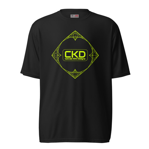CKD Wheel Unisex Performance T-Shirt | Canvas Kite Designs