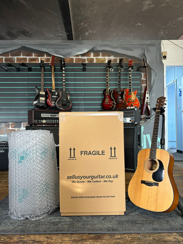 Guitar Packaging - Acoustic or with Large Case | Sell Us Your Guitar