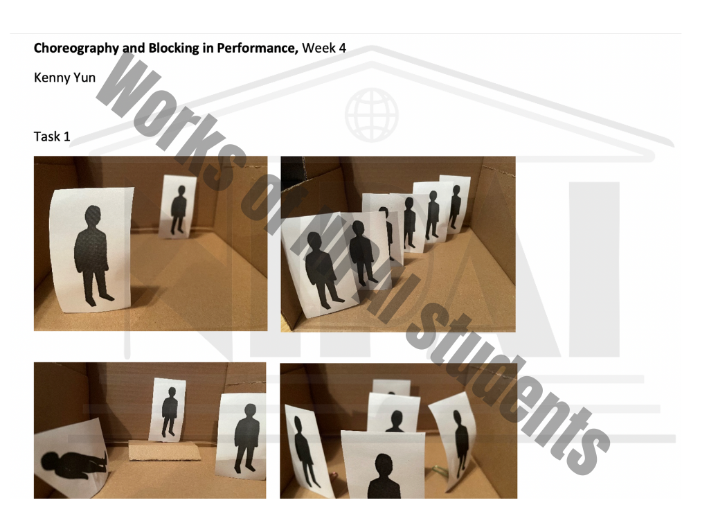 Definition of Blocking in Theatre. Examples of Blocking