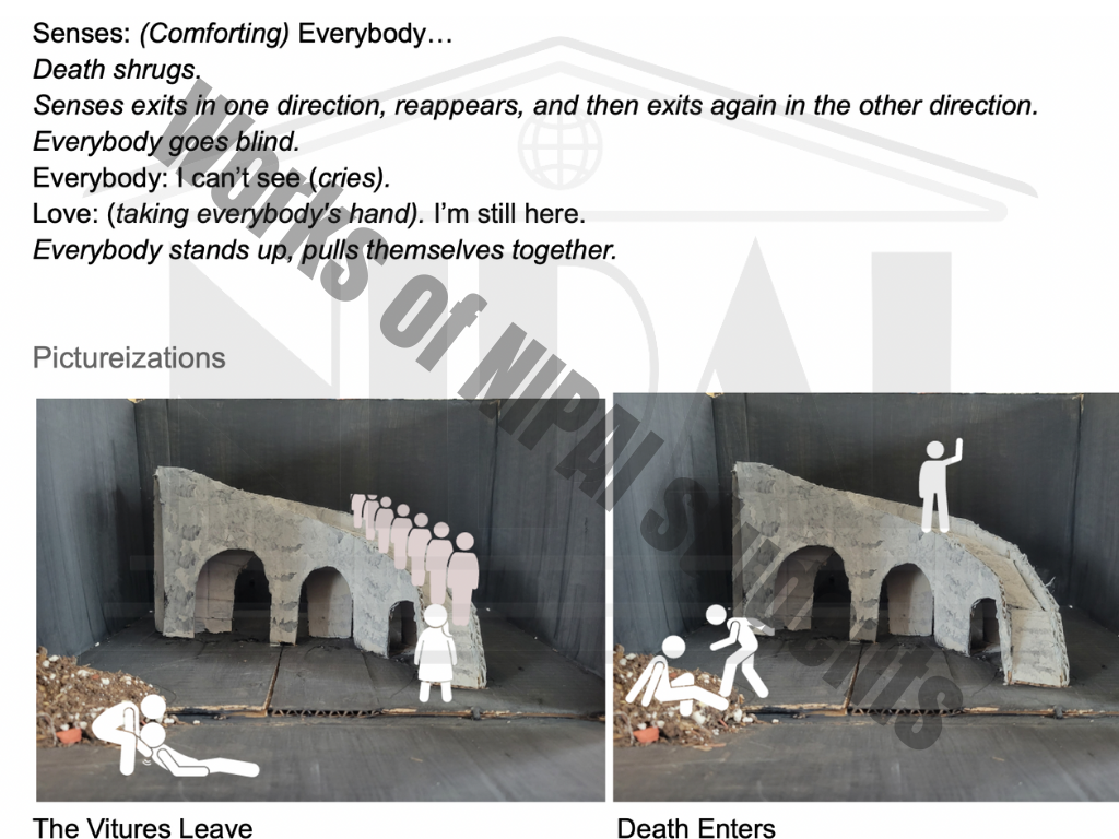 Definition of Blocking in Theatre. Examples of Blocking