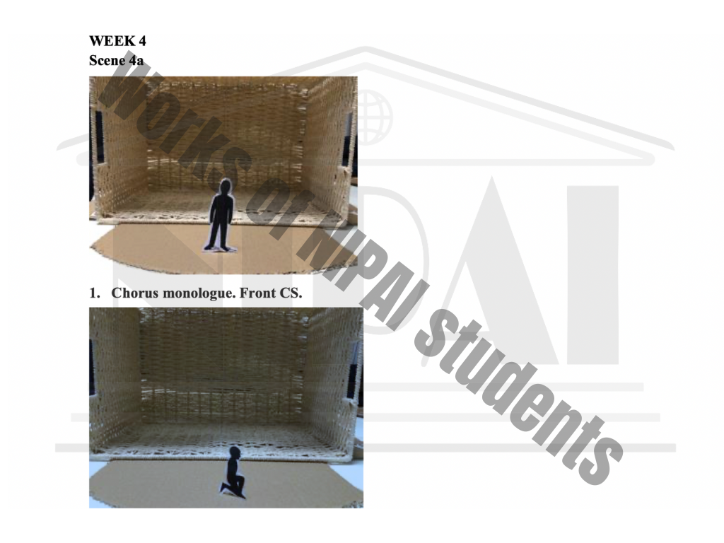 Definition of Blocking in Theatre. Examples of Blocking