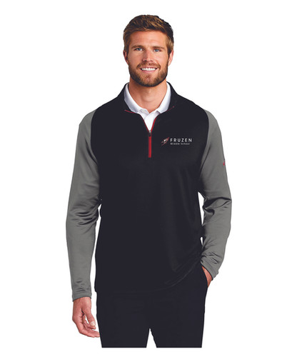Fruzen Middle School Embroidered- Nike Dri-FIT Stretch 1/2-Zip Cover-Up ...