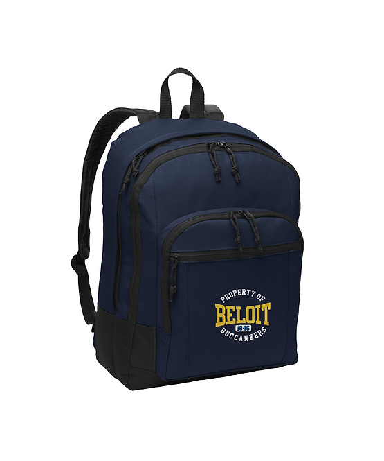 Embroidered Port Authority® Basic Backpack - Navy | WC Campus