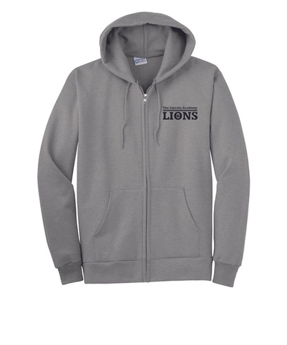 TLA - Horizontal Logo - Port & Company Fleece Full-Zip Hooded ...