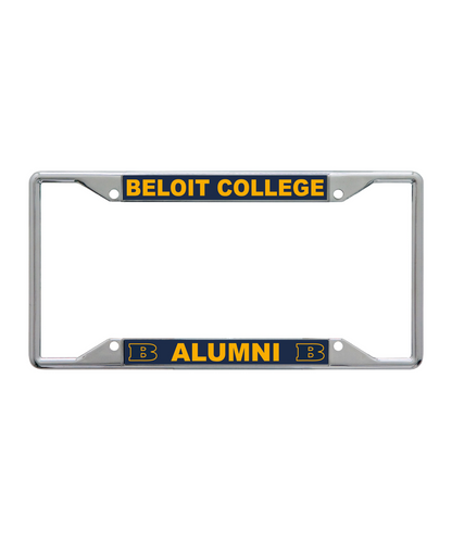 Alumni 6.25" X 12.25" Acrylic Metallic License Plate Frame S/S | WC Campus