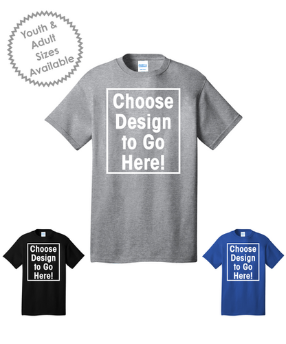 TLA Athletics Port & Company Core Cotton Tee | WC Apparel & Gifts