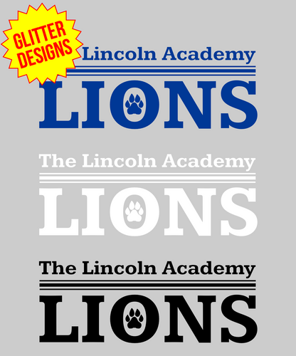 TLA Youth & Adult Glitter Design Apparel Options | WC Apparel & Gifts