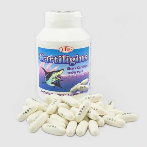 UBB Cartiligins Shark Cartilage 100% Pure - 100 Softgels | tnahouse