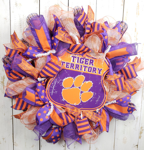Clemson Tigers Wreath | Clemson Wreath | Clemson Tigers Wreath Tampa